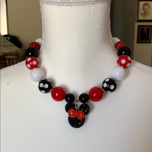 Jewelry | Disney Mini Mouse Necklace | Poshmark
